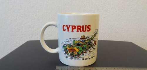 Кружка новая "Cyprus" (Кипр) коллекционная