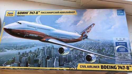 Боинг 747-8 сборная модель