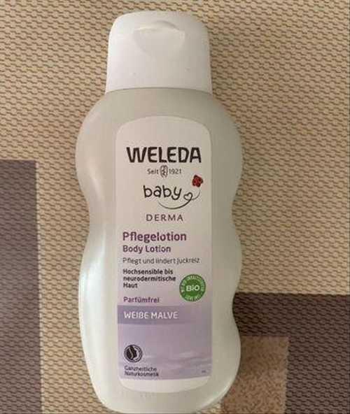 Молочко для гиперчувствительной кожи Weleda baby d