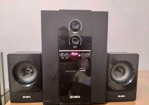 Акустическая система sven MS-1820, черный 40 Вт