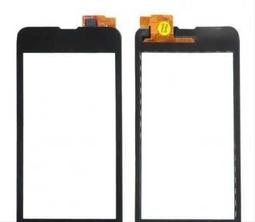 Тачскрин для Nokia Lumia 530, 530 Dual Sim черный