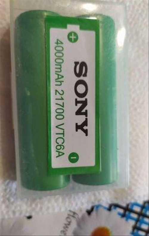 Аккумуляторы Sony 4000mAh 21700 VTC6A
