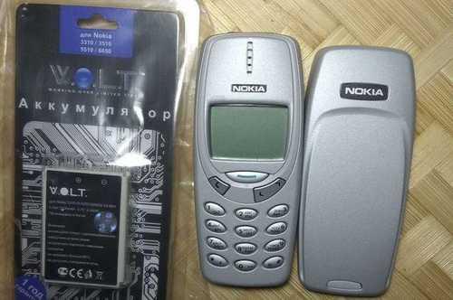 Nokia 3310 идеал серый металлик