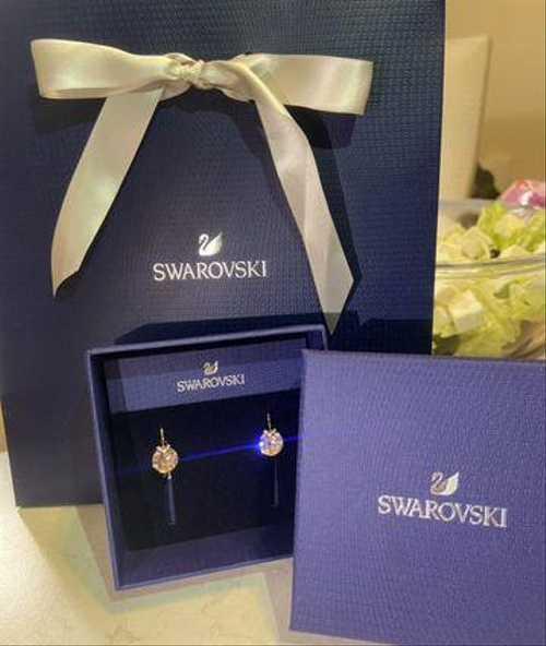 Серьги swarovski оригинал