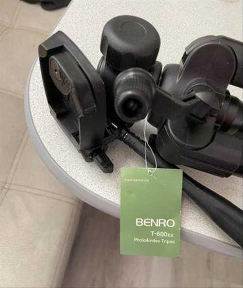 Штатив для фотоаппарата benro t-600ex