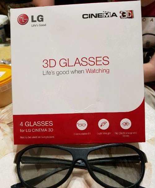 Новые очки 3D фирмы LG