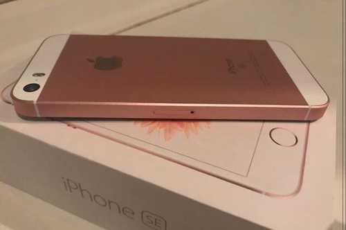 iPhone SE 64 gb rose gold