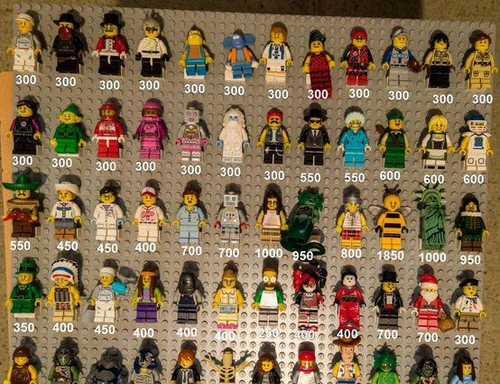 Lego коллекционные минифигурки minifigures