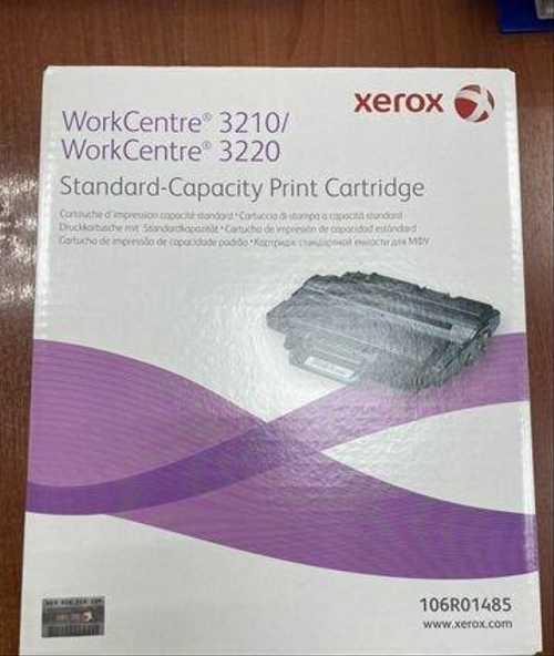 Xerox 106R01485 тонер-картридж черный оригинальный
