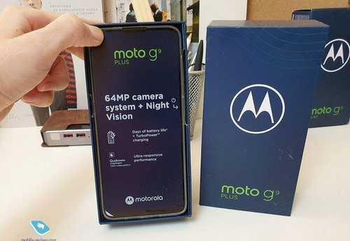 Motorola Moto G9 Plus новый +,бампер nillkin+Bluet