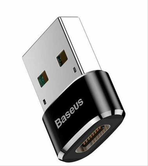 Переходник с Type-C на USB Baseus 5A 2.4A