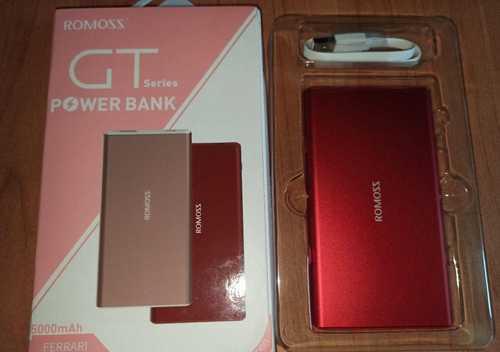 Повербанк powerbank Romoss GT