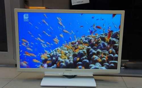 23" 58 см LED Toshiba FullHD белый Кредит