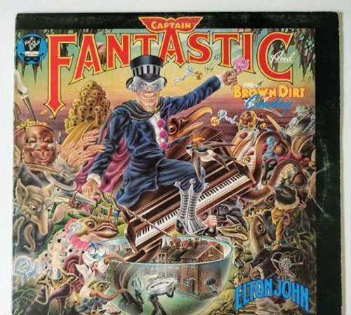 Elton John "Captain Fantastic" made in UK