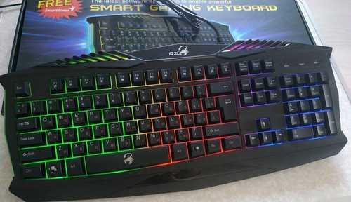 Игровая клавиатура Genius GX с подсветкой