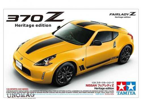 1:24 Сборная модель Nissan 370z Heritage Edition