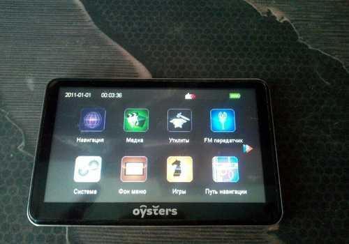 Навигатор Oysters Chrom 2011 3G
