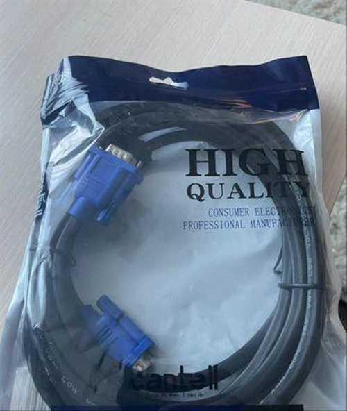 Кабель vga-vga 3м