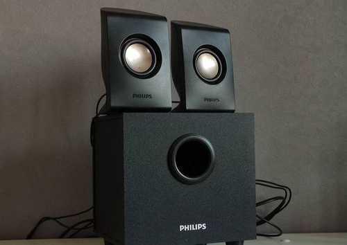 Мультимедийные колонки с сабвуфером 2.1 Philips