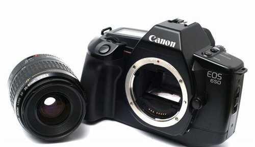 Canon EOS 650 с объективом Canon EF 35-80mm f4-5.6