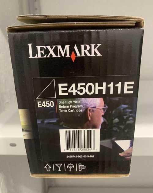 Картридж Lexmark E450H11E