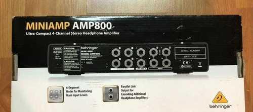Behringer AMP800 MiniAmp усилитель-распределитель