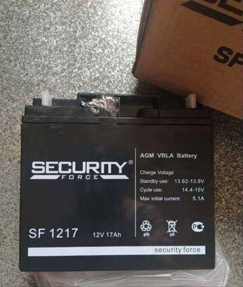 Аккумулятор Security Force SF 1217