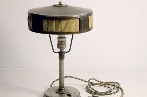 Лампа 1920е нквд настольная светильник старинная