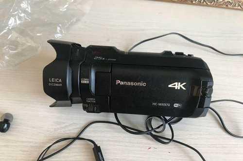Видеокамера panasonic 4k HC-WX970