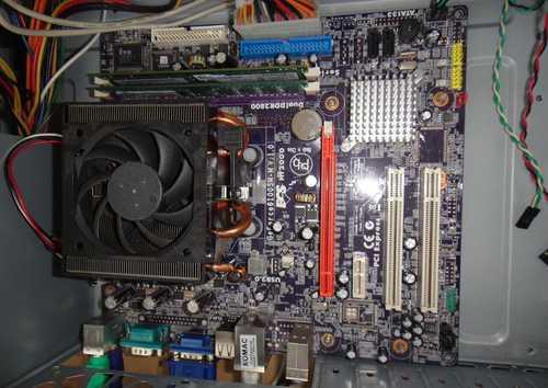 ECS GeForce6100SM-M + Athlon 64 X2 4400+