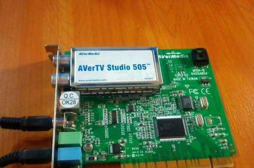 Avertv studio. AVERTV Studio 505. TV тюнер AVERMEDIA TV Studio 505 Remote PCI. AVERMEDIA TV Studio 505. Монтаж тюнера Авер ТВ студио 505.