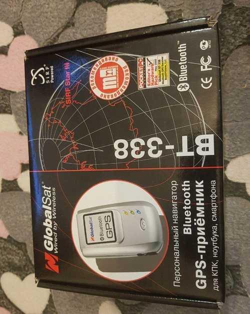 Gps bluetooth приемник globalstat bt-338