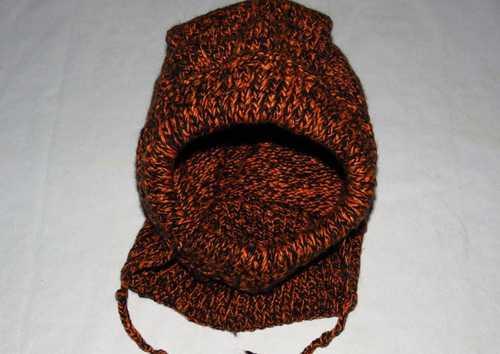 Комплект шапка-капор и шарф-снуд