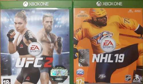 Xbox One Игры NHL19 UFC2