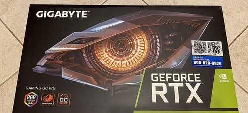 New Gigabyte GeForce RTX 3060 gaming OC 12GB
