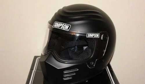Шлем Simpson Outlaw Bandit Helmet Matte Black