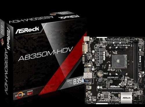 Материнская плата AsRock AB350M-HDV