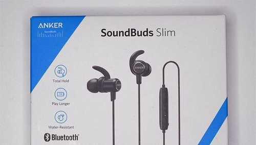 Bluetooth наушники Anker Soundbuds Slim