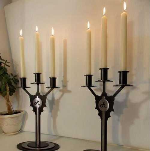 Канделябр на три свечи
