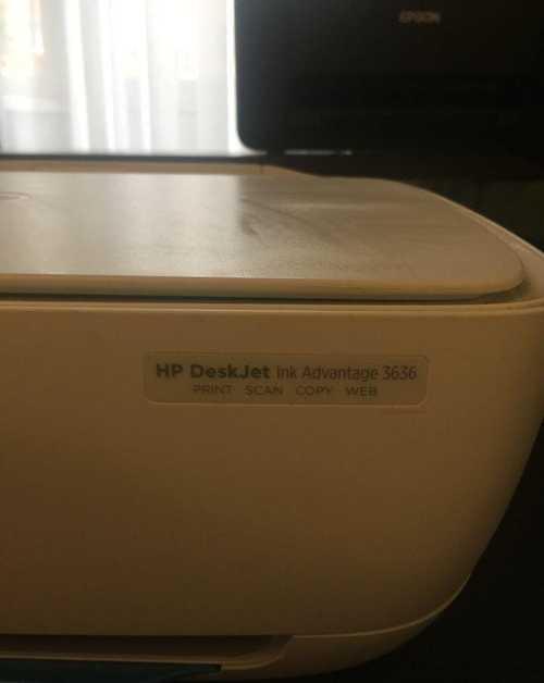 Мфу (принтер, сканер, копир) HP deskjet 3636
