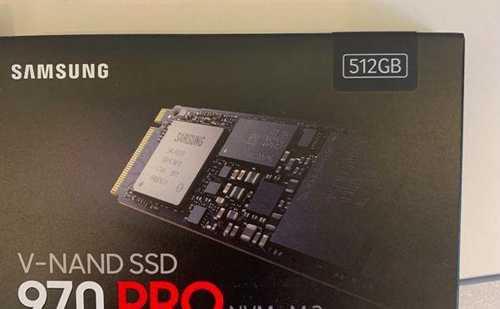 Твердотельный накопитель SAMSUNG 970 PRO 512GB