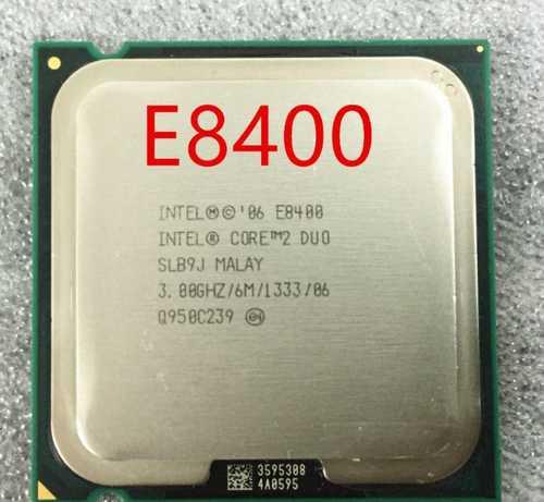 Процессор Core2Duo E8400 (3000Мгц) s775