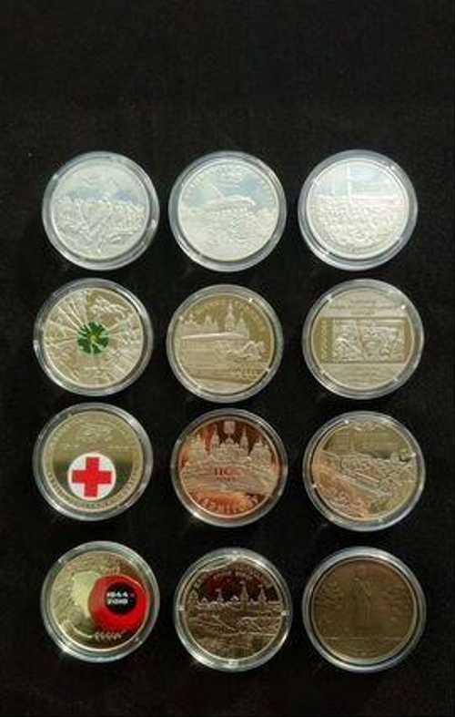 Памятные коллекционные монеты Украины UNC proof