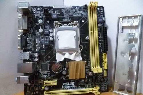 Материнская плата asus H81M-R lga1150