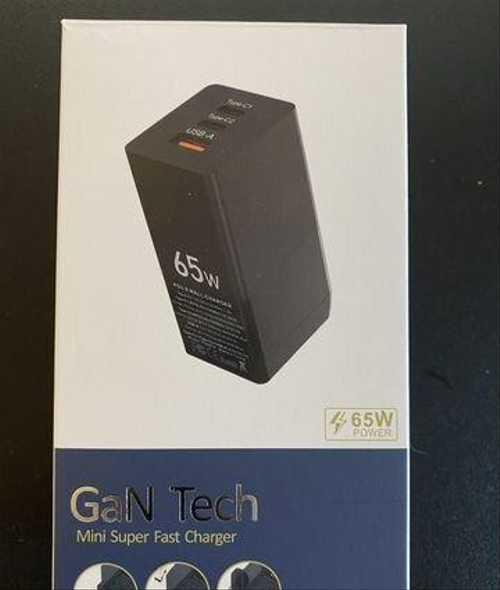 Зарядное устройство GaN tech -65W