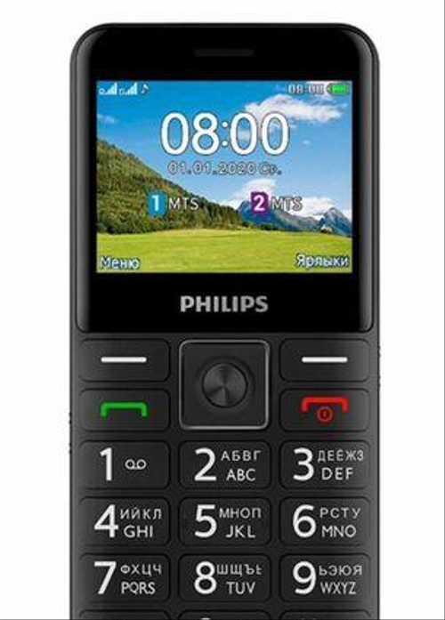 Телефон philips xenium e207 обзор