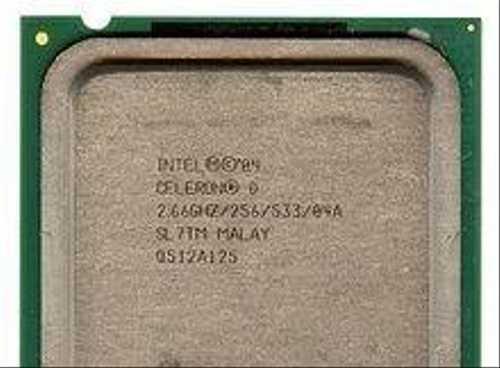 Процессор Intel CeleronD 331 2,66/533/256k