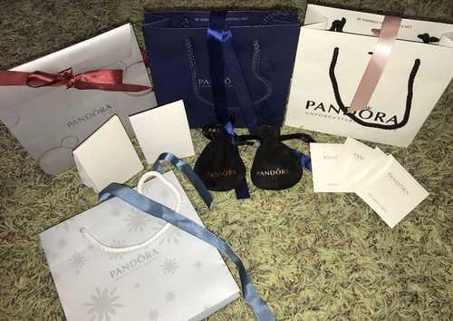 Подарочные пакеты pandora