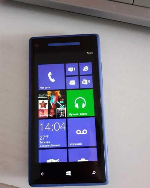 HTC Windows Phone 8X (синий)