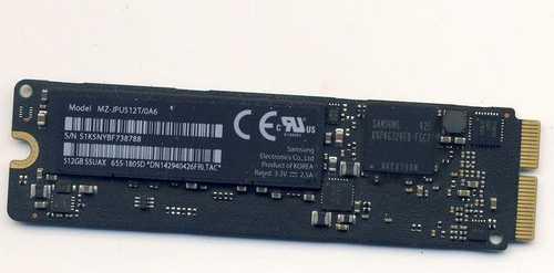 Apple SSD 512GB MZ-JPU512T/0A6 для MacBook